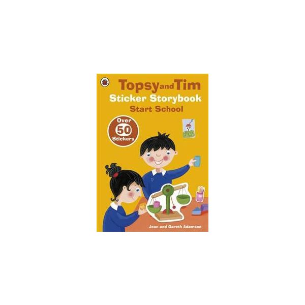 TOPSY AND TIM STICKER STORYBOOK: Start School Ladybird 2010 》Книгомания