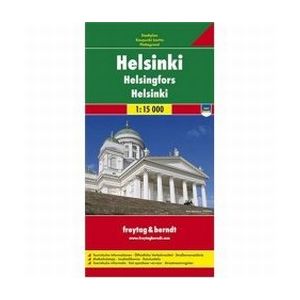 HELSINKI: City map / Plan de ville / Pianta dell Freytag&Berndt 2008 ...