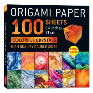 Origami Paper: 100 sheets Colorful Crystals Tuttle Publishing 2025 ...
